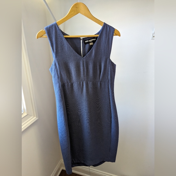 Karl Lagerfeld | Dresses | Fitted Classy Karl Dress | Poshmark
